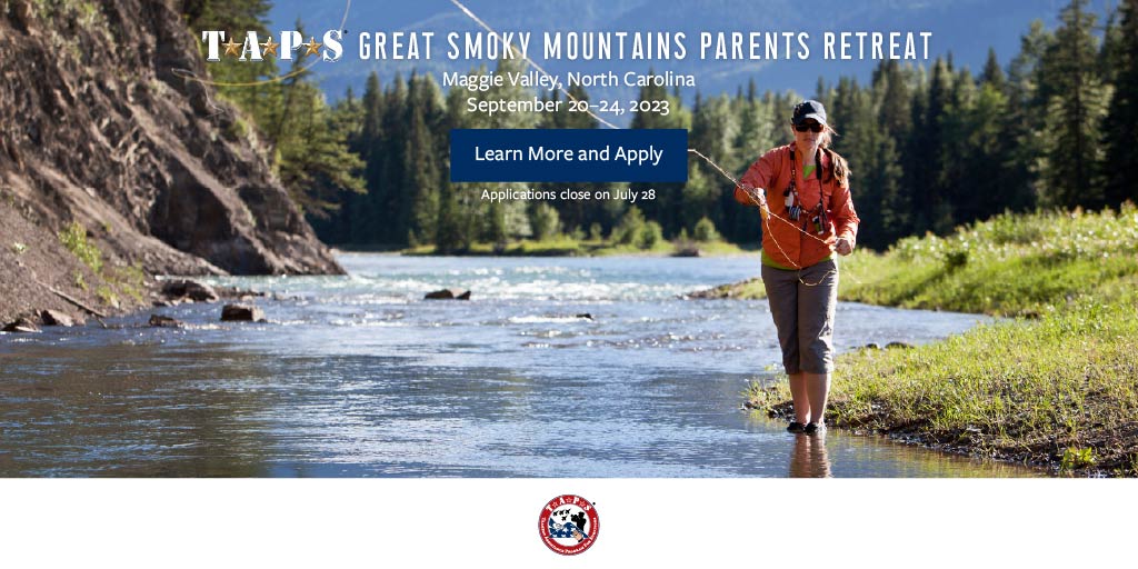Surviving Military Parents Great Smoky Mountains Fishing Retreat | TAPS