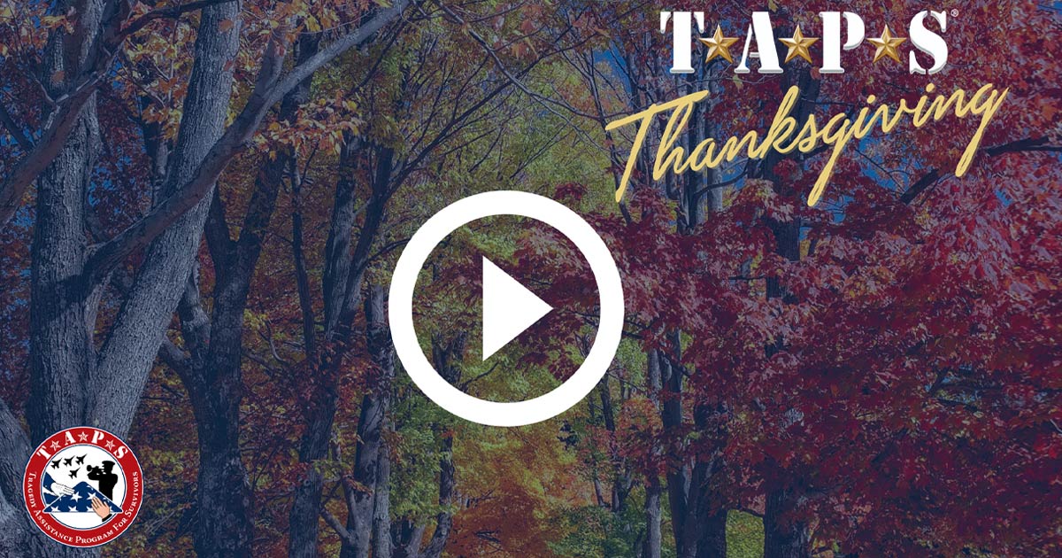 Video: Thanksgiving Message from Bonnie Carroll | TAPS