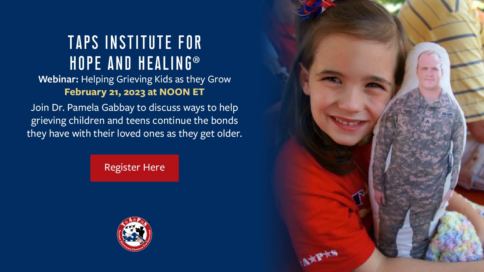 Helping Grieving Kids As They Grow Webinar Taps Institute
