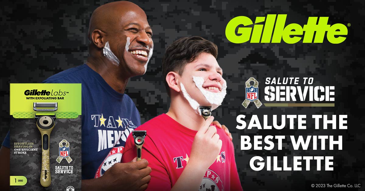 Saluting Service and Sacrifice: Gillette, NFL Team Up for TAPS
